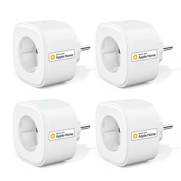 Prise Connectée (Type F), Prise Intelligente Compatible Avec Apple ...