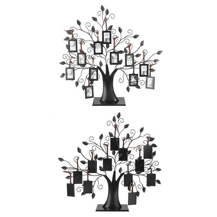 TMISHION Cadre photo d'arbre de famille Arbre d'Affichage de Cadre ...