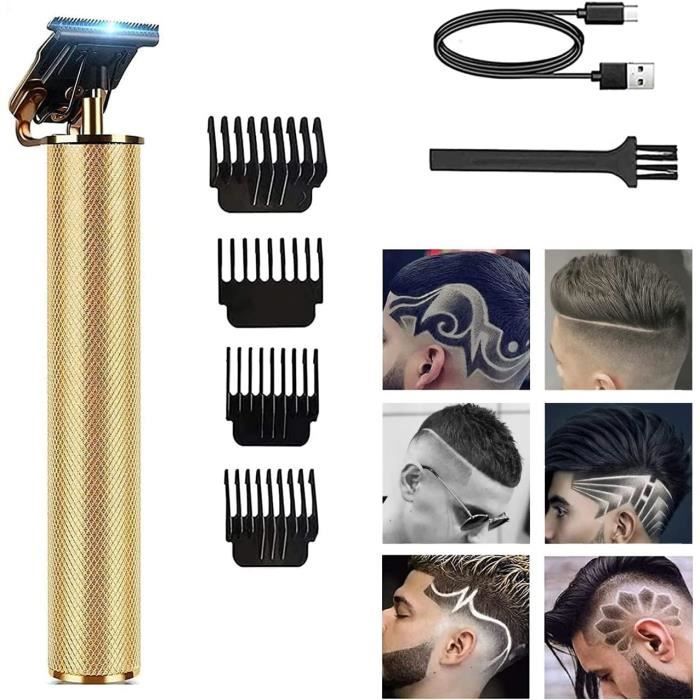 Tondeuse Cheveux Hommes, Electriques Tondeuse Barbe Homme, Professionnelle Tondeuse À Cheveux ...