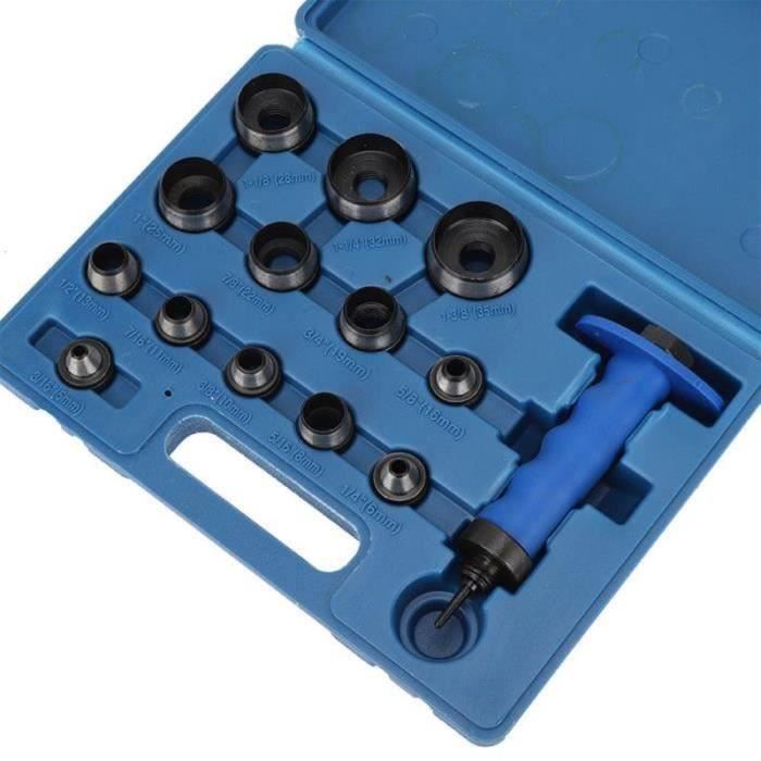 Fdit Ensemble de poinçon creux 14 pièces ensemble de poinçons creux ...