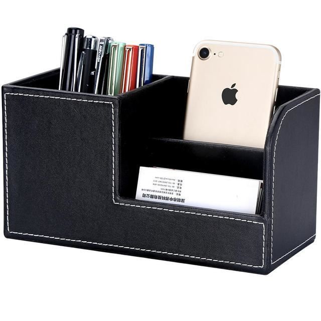 POT A CRAYON,1664 black--Nouveau porte stylo en marbre, boîte de ...