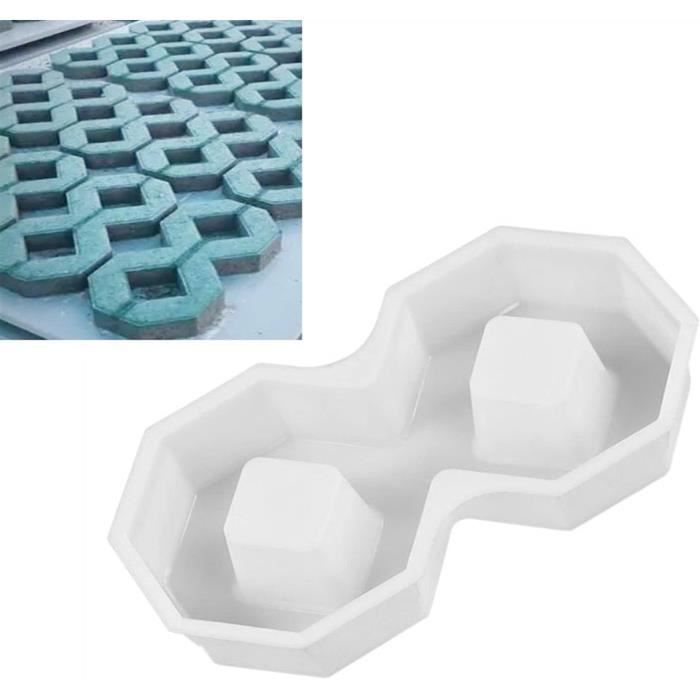 Moule A Pavé,Moule Pour Dalles En Beton Diy Square Jardin Chemin De ...