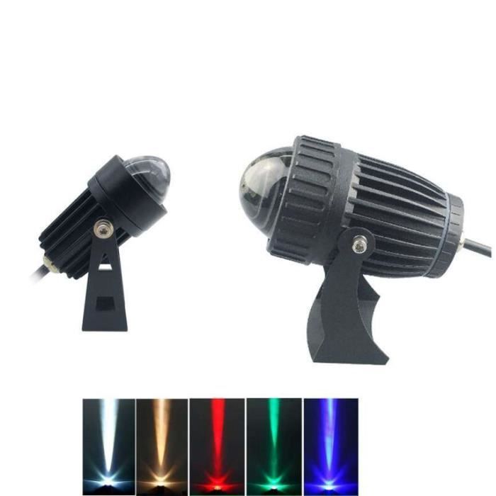 BANDE LED,3w Dc12v Cool White Projecteur LED d'extérieur à angle étroit ...