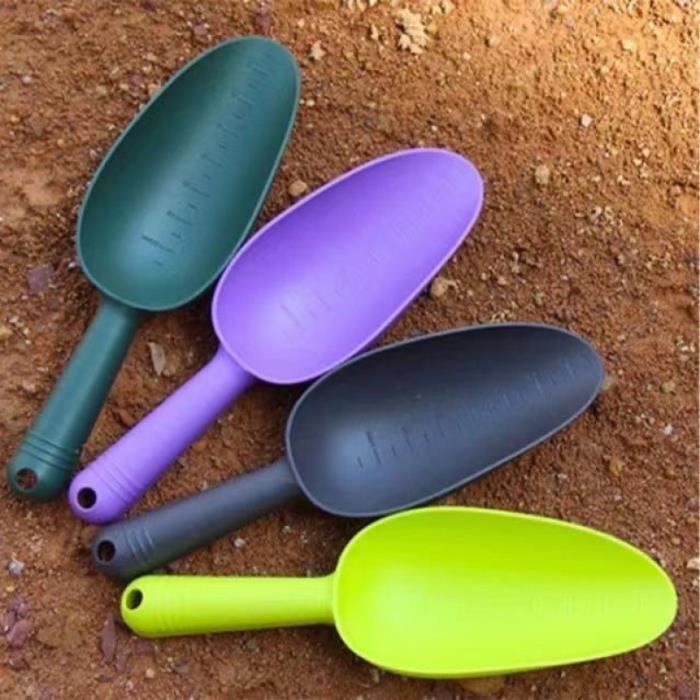 PELLE,Vert Militaire Pelle de sol en plastique pour plantation de ...