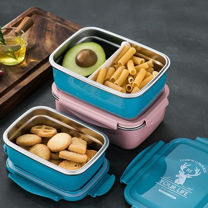 LUNCH BOX - BOITE A REPAS,550ml Green--Boîte à déjeuner pour enfants ...