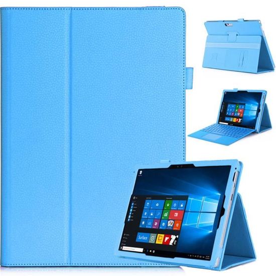 Coque Microsoft Surface Pro 3 - PU Cuir Etui à rabat avec Support ...