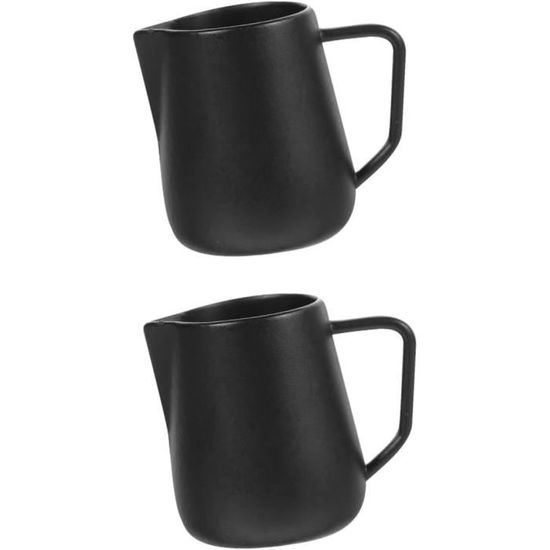 Tasse De Café 2 Pièces Cafetière Latte Art Cruche Deau Tasses À Café Accessoires De Maison De