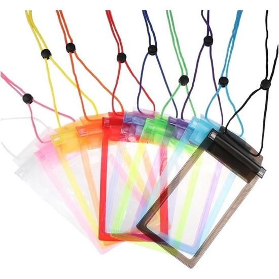 Pochette De Téléphone Étanche, For Téléphone Portable Pvc Transparent ...
