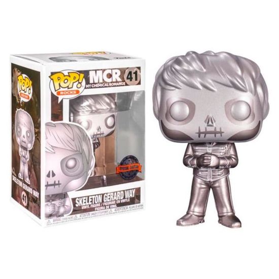 Figurine Funko Pop! N°41 - Mcr - Gerard Way (mt/platinum) - Cdiscount ...