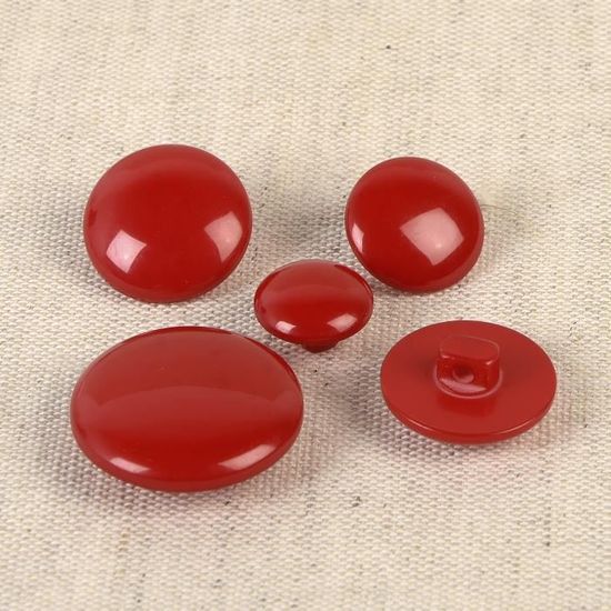 Boutons - MDC - Lot de 6 - Ronds - Rouge - 14mm - Cdiscount Beaux-Arts ...