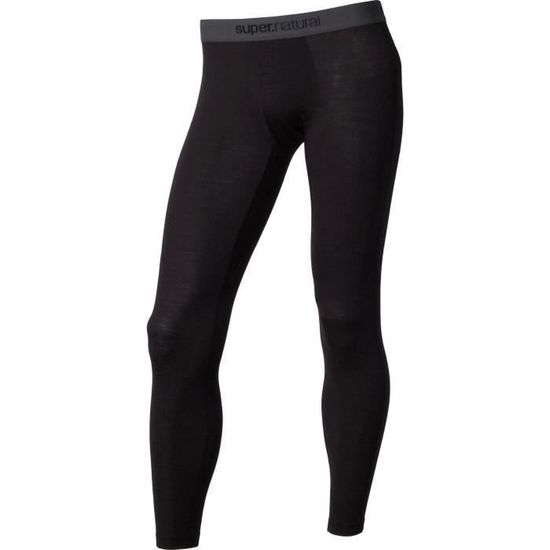 Caleçon long homme SUPER NATURAL SN848 Noir - Cdiscount Prêt-à-Porter