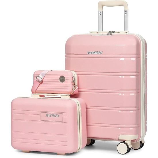 Set De Valises 3 Pièces Coque Dure Avec 4 Roulettes Et Serrure Tsa Le ...
