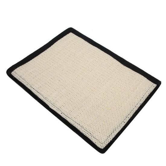 VGEBY Canapé Scratcher Pad Sisal Sisal Chanvre Blanc Pet Table Jambe ...