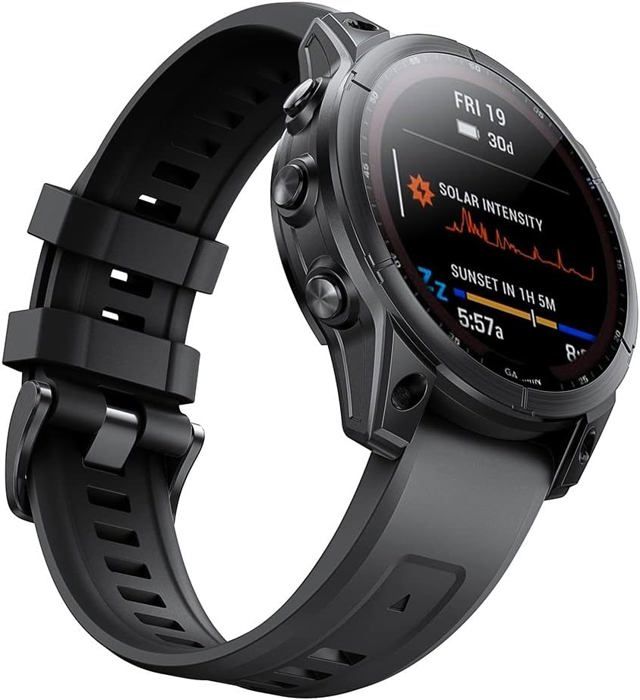 Bracelet De Montre Intelligente En Silicone Pour Garmin Fenix 7 7S 7X 6 ...