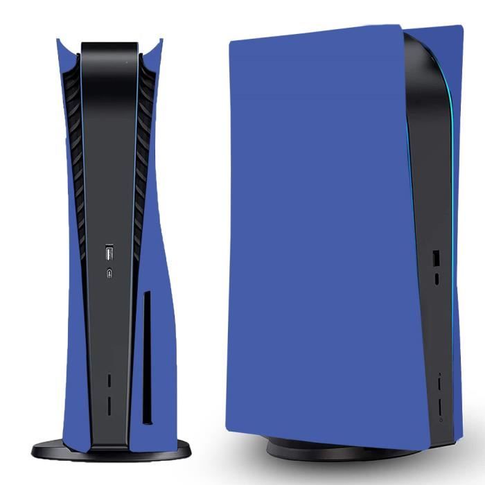 Disc Dark Blue - Plaque frontale en plastique dur pour console ...