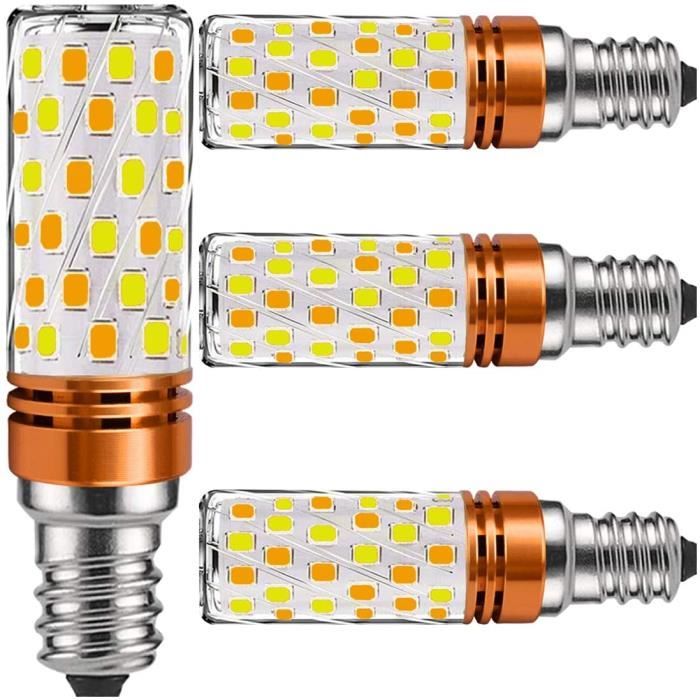 Ampoule LED E14 Dimmable 12W Blanc Chaud-Froid-Naturelle 3 Couleur Équivalent Ampoule Halogène ...