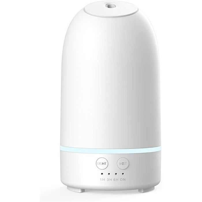 Diffuseur D'Huiles Essentielles Mini Diffuseurs D'Aromathérapie Portables 7 Led Couleur Sans Eau ...