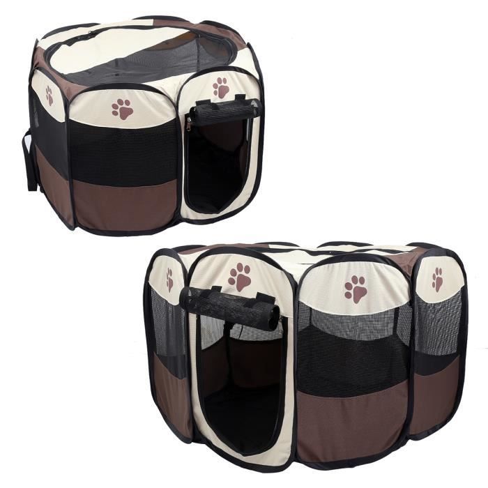 PARC À CHIOTS CHIENS CHATONS Pliable Parc Enclos pour Chiot - Cdiscount