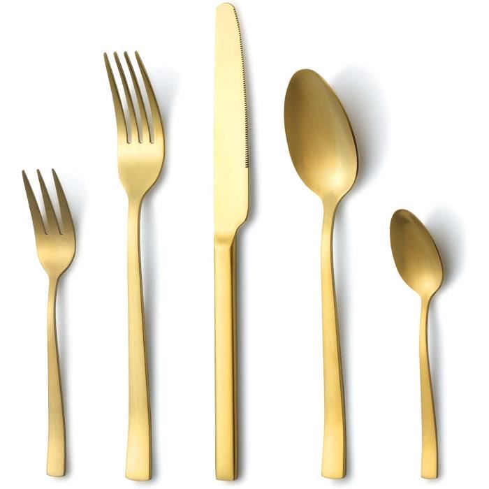 Couverts de Table,8 pièces de Couvert,Set Couverts de Table 2 personnes ...