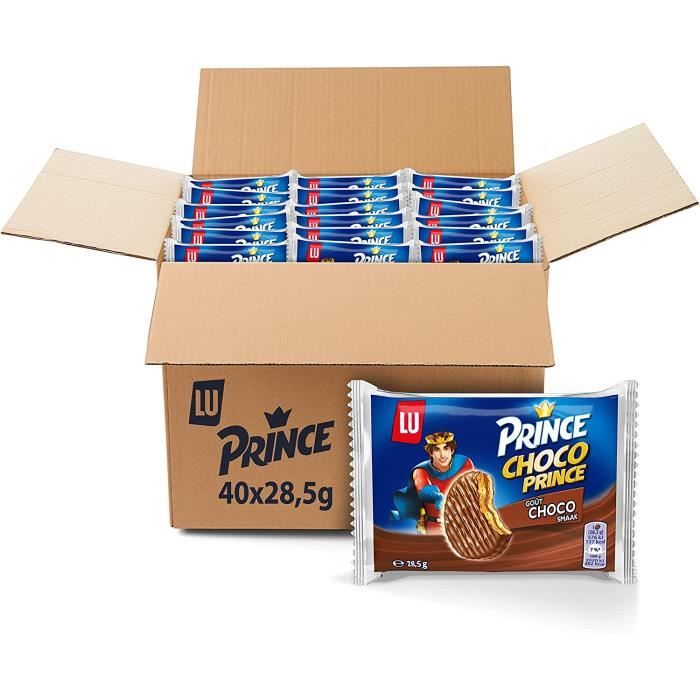 Choco Prince de LU - Biscuits Enrobés de Chocolat au Lait et Fourrés ...
