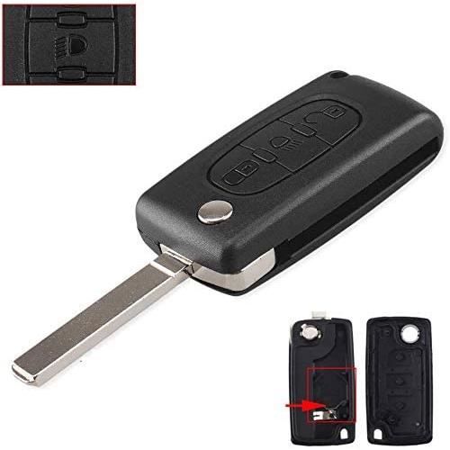 ENERGY01 3 Boutons - VA2 - CE0536 - Coque Clé Compatible Citroen C2 C3 ...