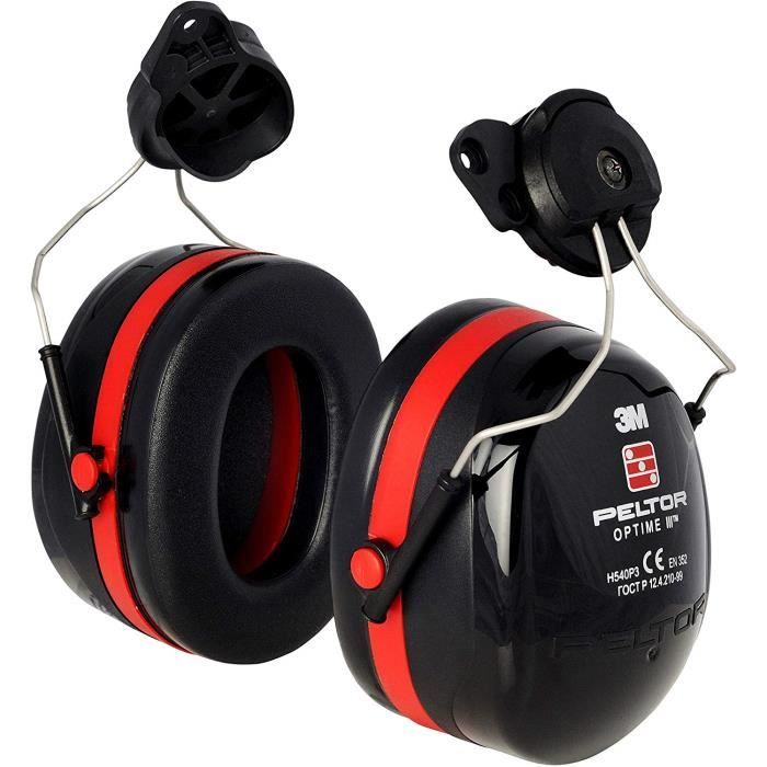 3M Peltor Casque antibruit 3M PELTOR Optime III H540P3A-413-SV - Noir ...