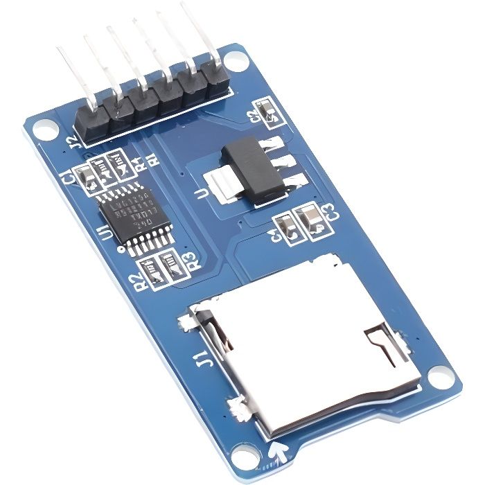 Module de Lecteur Carte Micro SD Pour Arduino - Cdiscount Bricolage