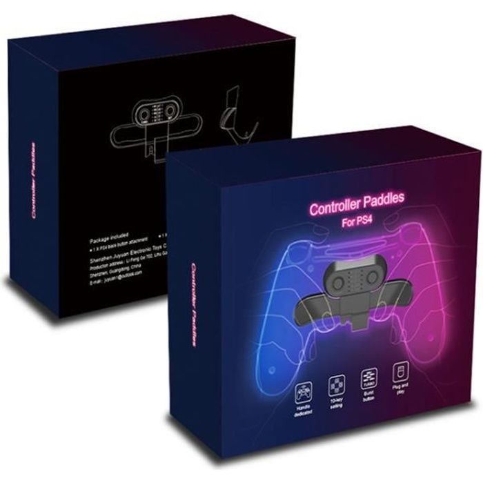 Strike Pack pour PS4, Fixation Dorsale de Commandes pour Playstation 4 ...