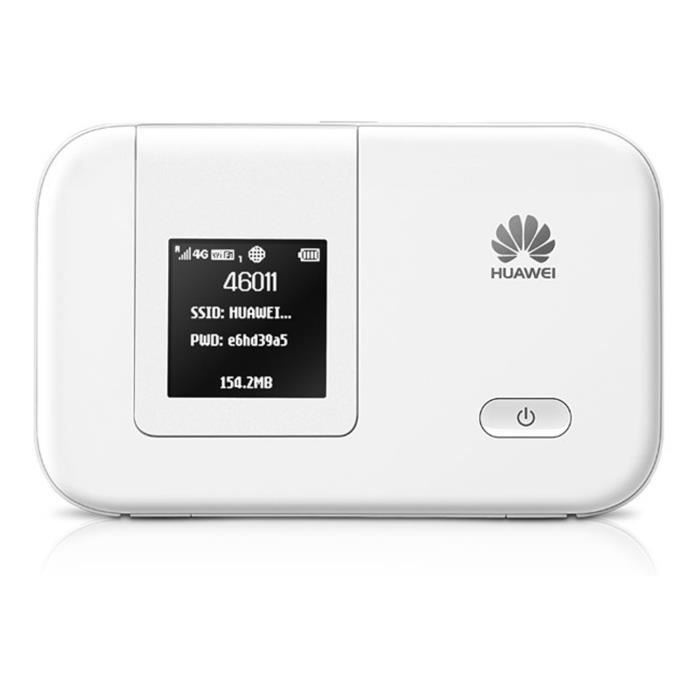 Hotspot wifi mobile HUAWEI 4G LTE -blanc - Cdiscount Téléphonie