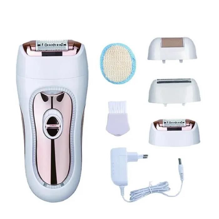 Épilation Épilateur Électrique Balle Rasoir Rechargeable Corps Aine ...