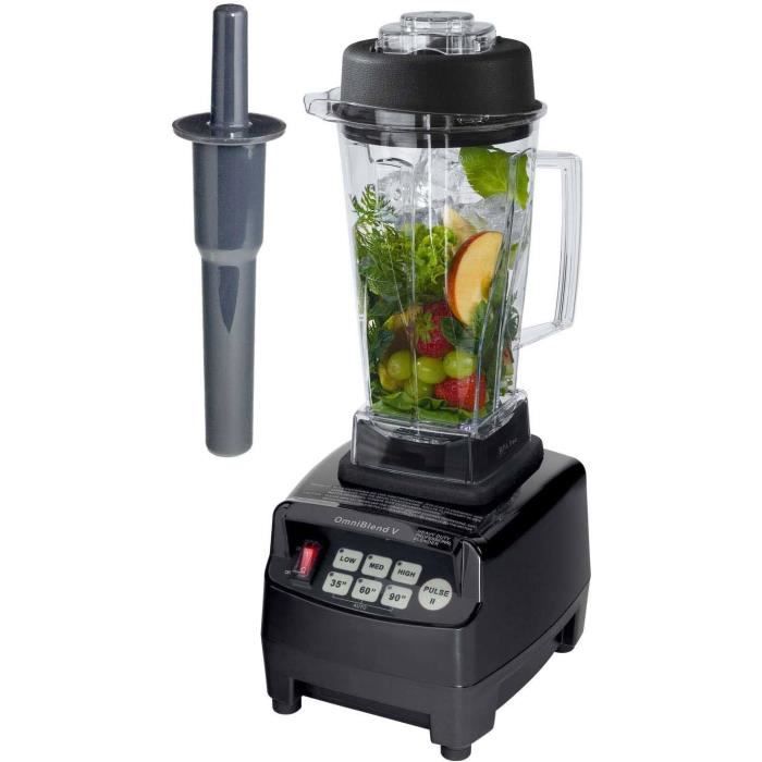 Mixeur Professionnel 2.0 Litre - 3 Ps (2.238 W) - 6 Lames - En Acier ...