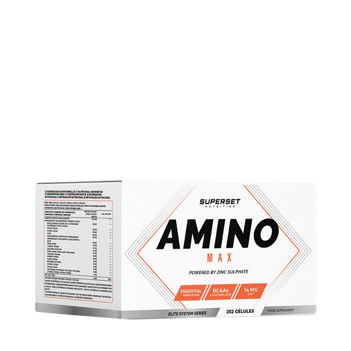 Amino - Superset Nutrition - AMINO MAX (252 caps) - Cdiscount Sport