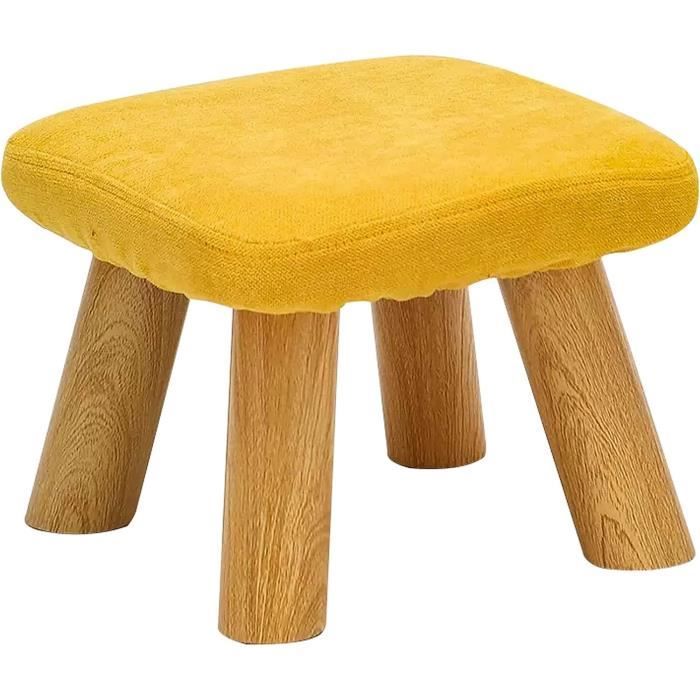 Petit Tabouret Tabouret De Canapé En Bois Massif Tabouret Carré ...