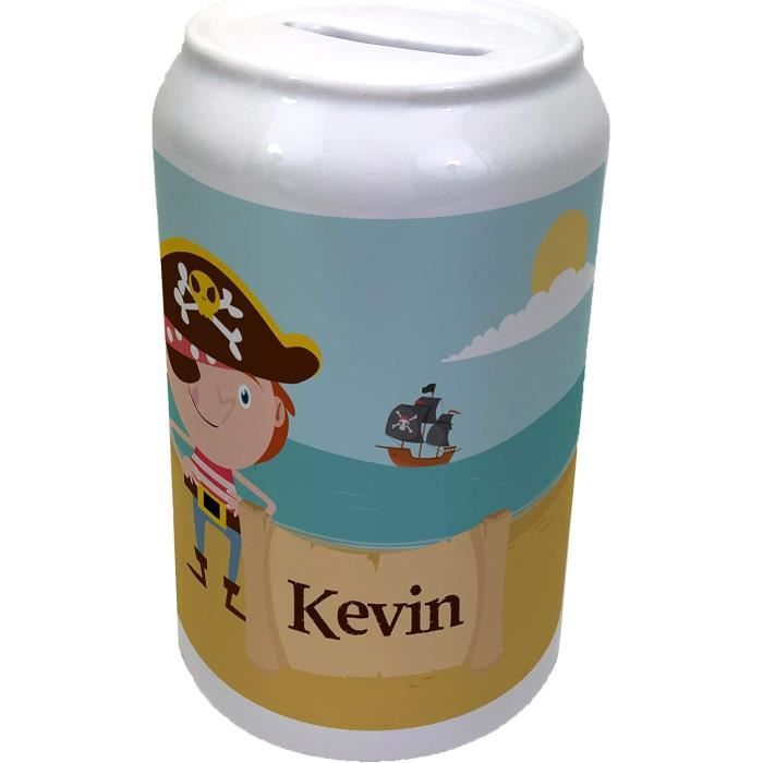 Tirelire Pirates Personalisée Avec Prenom. Divers Dessins D'Enfants ...