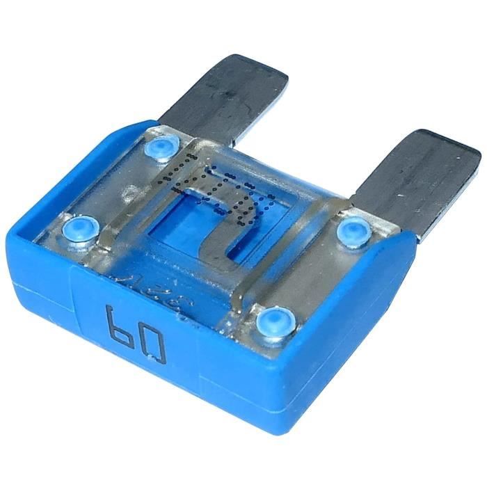 : Fusible - Grand - Bleu - Maxi - 60A - 6V - 12V - 24V - 32V - 29Mm ...