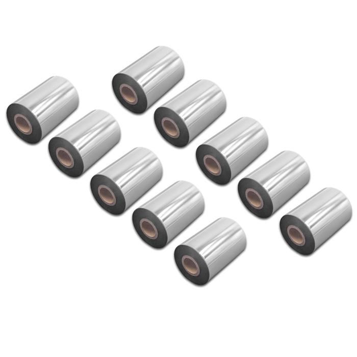 Vhbw 10x Ruban transfert thermique compatible avec Zebra XiIII, XiII ...