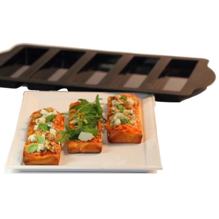 YOKO DESIGN Moule à mini pizza avec emporte-pièce - Marron - Cdiscount ...