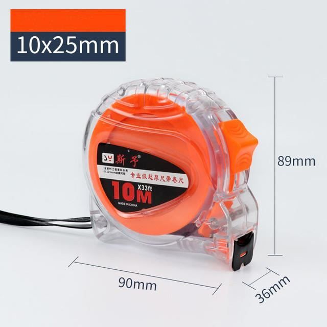 Mètre à ruban,10m X 25mm--Ruban à mesurer portable résistant à l'usure, anti chute, ruban à ...