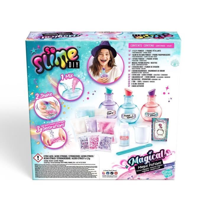 Canal Toys - So Slime Magical - Mon Coffret Potions Magiques - SSC 372 ...