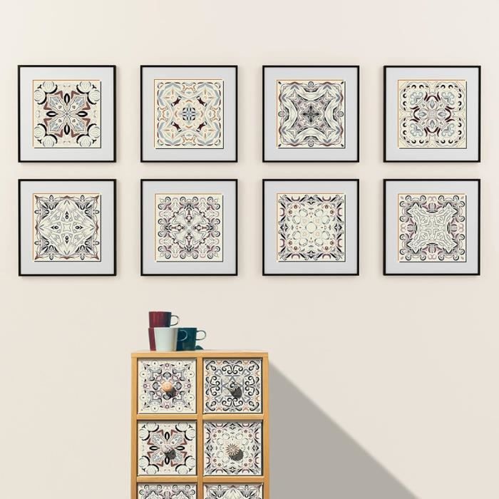 Carrelage Adhésif 15X15 À Motifs Credence Adhesive Pour Cuisine Brique ...