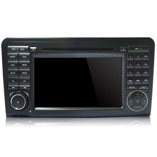 Autoradio HD GPS pour Mercedes Classe ML et GL DVD MP3 USB SD RDS ...
