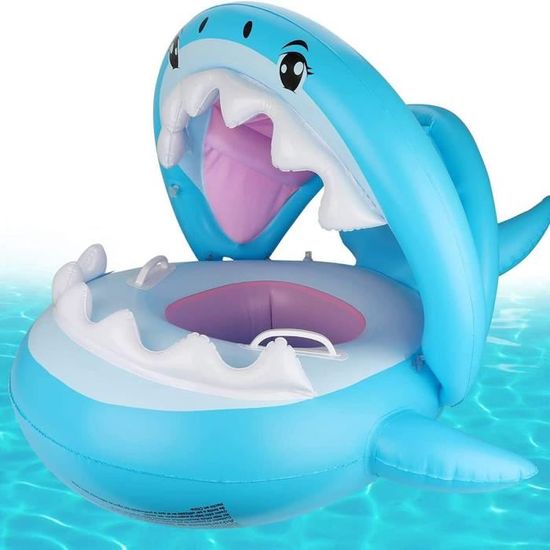 Bouee Piscine Bebe, Fille Bouée Gonflable Piscine Ronde avec Pare ...