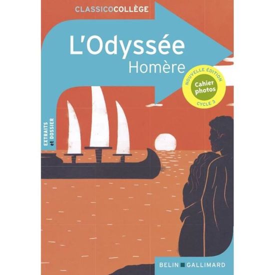 L'Odyssée d'Homère - Collection Classico Collège - Cdiscount Librairie
