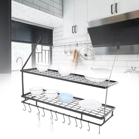 MOH-Tablette de cuisine - 55x25x76cm - Cdiscount Maison