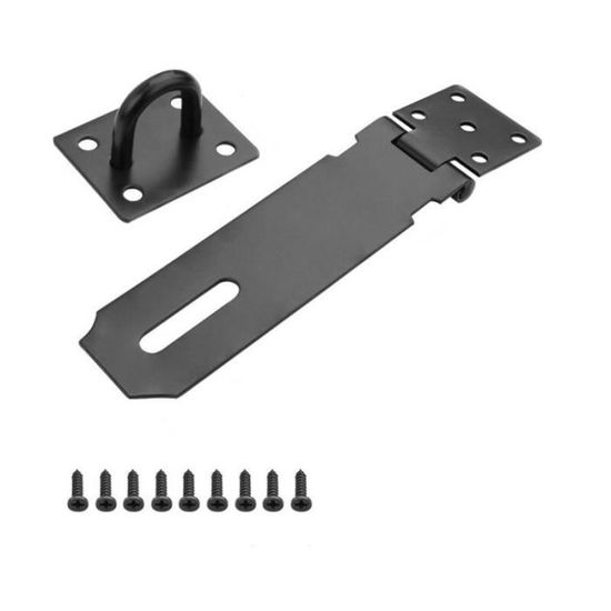 Cadenas Fermoir Loquet Porte 5 Pouces, Moraillon pour cadenas Verrou ...