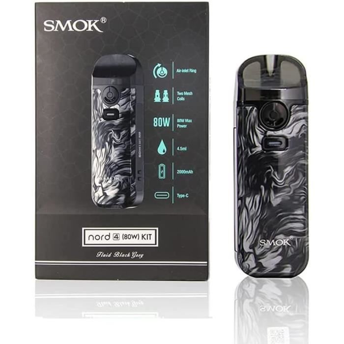 Original SMOK Nord 4 Pod Mod Kit 80W 2000mAh Built-in Battery Type-C ...