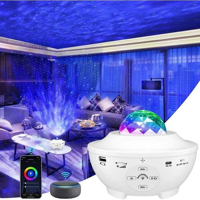 Projecteur ciel etoile wifi galaxie projecteur led planetarium ...