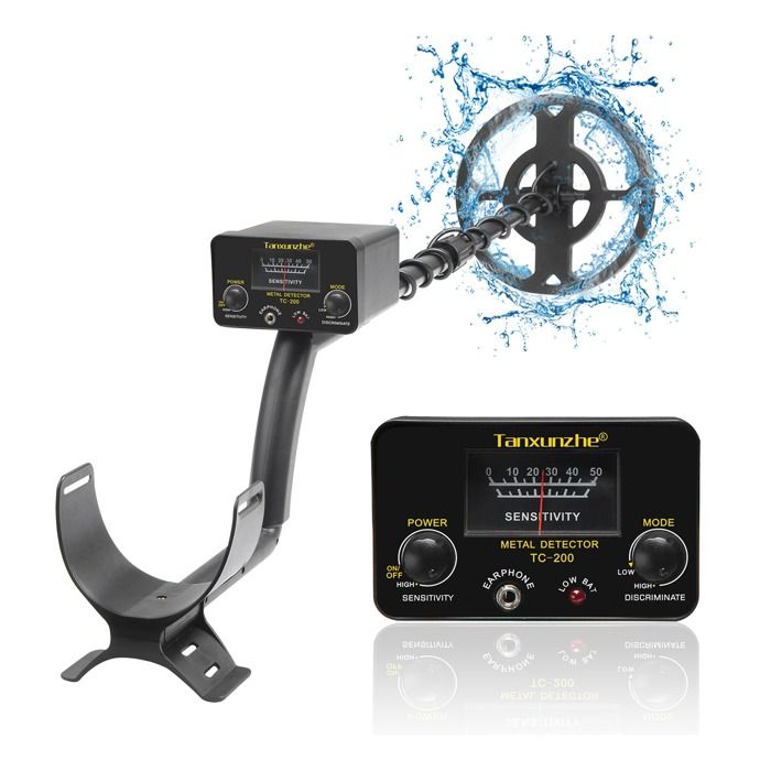 TC-200 DéTecteur de MéTaux Multifonction Pinpointer Professional Goud ...