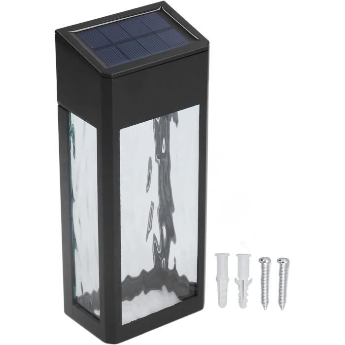 Lampe Solaire De Terrasse, Appliques Murales Solaires, Lampes De Clôture Extérieures ...