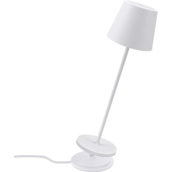 Lampe De Table Led Dimmable Intérieur Et Extérieur Rechargeable Couleur ...